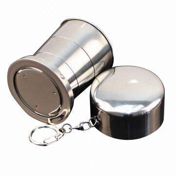 Buy Wholesale China Stainless Steel Collapsible Cups, Various Designs ...