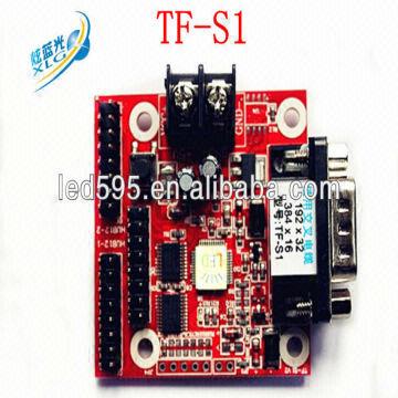 Buy Wholesale China Led Display Control Card Tf-s1 Serial Port Rs232 ...