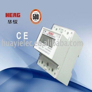 Buy Wholesale China Din-rail Single Phase Static Energy Meter & Din-rail Single Phase Static ...