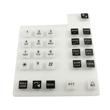 Buy Wholesale China Customized 26-key Keypad With Mat Coating To ...