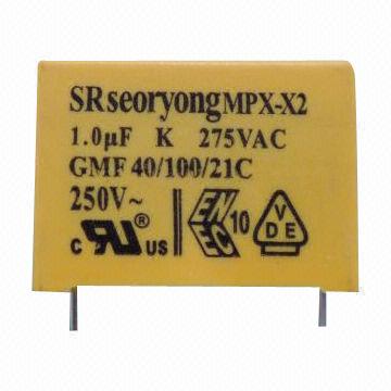 Mpx-x2 Metallized Polypropylene Film Capacitor With 275v Ac - Buy Hong ...