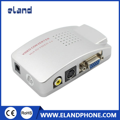 High Resolution Up to 2,546x1,600p VGA to Video Converter, Shows ...