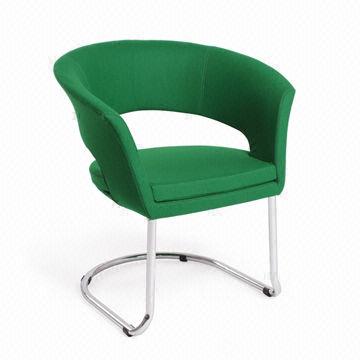 Buy Wholesale China Round Office Task Chair, Made Of Chromed Frame And ...