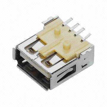 Buy Wholesale China Smt Usb Connector With A-type 2.0, Female, Dc 30v ...