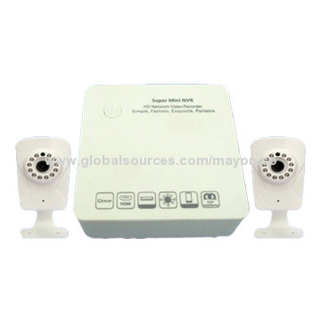 Buy Wholesale China 4ch Full Hd 720p Mini Nvr And Ip Camera Kit, P2p ...