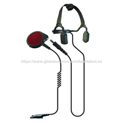 Buy Wholesale China Bone Conduction Kit For Two-way Radios With 0.5w ...