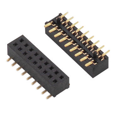 Buy Wholesale China 2.0mm Female Header Connector with Locating Pegs ...