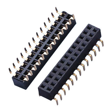 2.0mm Female Headers, Single or Dual-row, Bottom Entry Type, RoHS ...