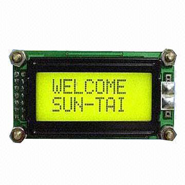 +5V Dot Matrix LCD Module with 1/16 Duty Cycle and Cursor, Dot Matrix ...
