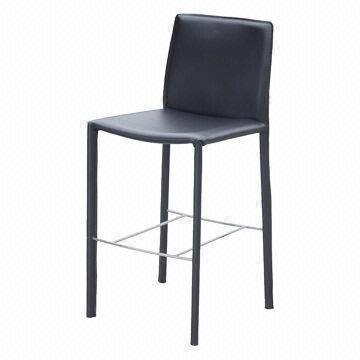 Buy Wholesale China Hard Pvc Bar Chairs, 4 Legs, Black Color And Metal ...