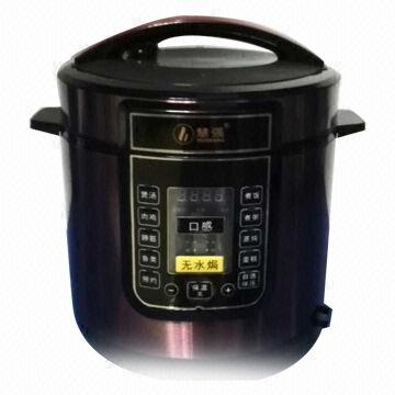Stainless Steel Pressure Cooker With Colorful Body, 4/5/6l Capacity ...
