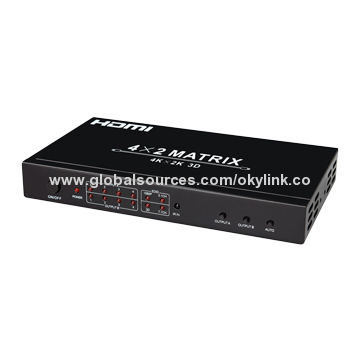Buy Wholesale China Hdmi 4 X 2 Matrix Switch With High Speed Chip Set ...