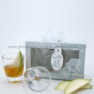 Buy Wholesale China Shot Glasses With Gift Package, Named Perfect Pair ...