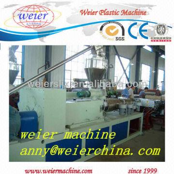 Buy Wholesale China Conical Twin-screw Plastic Extruder & Conical Twin ...