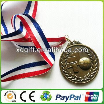Buy Wholesale China High Quality Promotion Custom Bronze Plating Medal ...