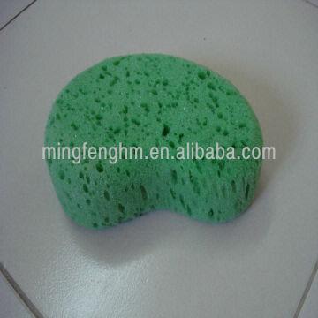 Buy Wholesale China Bean Shape Easy Handle Car Cleaning Sponge & Bean ...