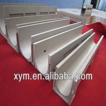 Polymer Plastic Drainage Channel For Sports Field En1433 U-shape U150 ...