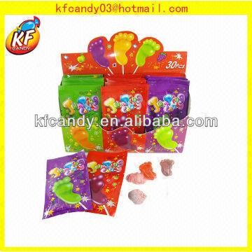 Buy Wholesale China 13g Good Taste Fruit Flavor Popping Candy With Foot ...