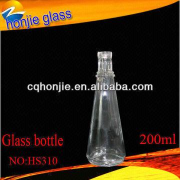 Buy Wholesale China China Manufacture Clear 200ml Glass Bottle & China ...