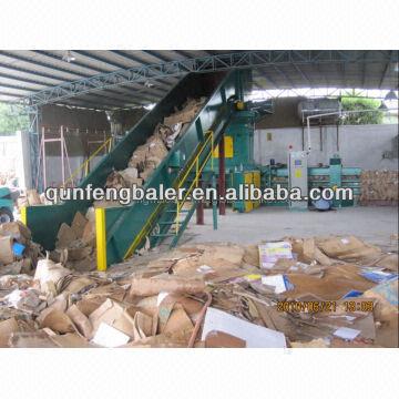 Buy Wholesale China Fdy-1000 Horizontal Cardboard Baler For Sale & Fdy ...