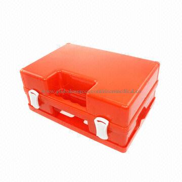 Orange Vehicle-mounted First-aid Kit, Eva Box With Ce And Fda Marks ...