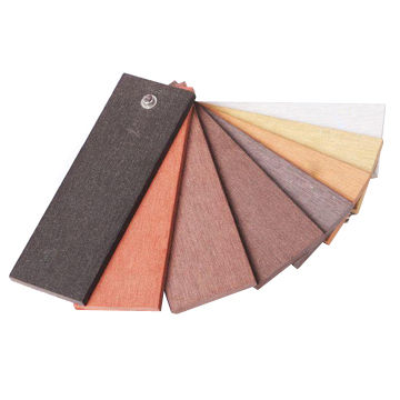 Color swatch/sample for WPC (wood plastic composite) | Global Sources