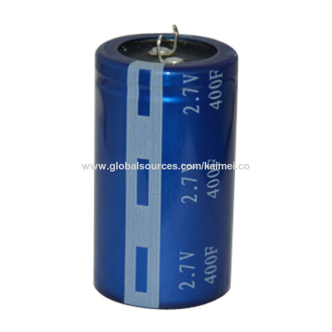 Buy Wholesale China Low Esr 2.7v 400f Ultracapacitor & Ultracapacitor at USD 5.5 | Global Sources