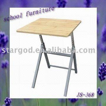 Buy Wholesale China Adjustable Folding School Desk & Adjustable Folding ...