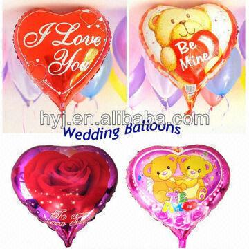 Buy Wholesale China Aluminum Balloons For Wedding Decoration & Aluminum ...