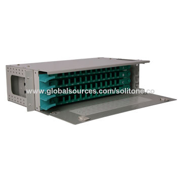 ODF Panel with 19-inch Standard Rack Mount, Suitable for Ribbon and ...