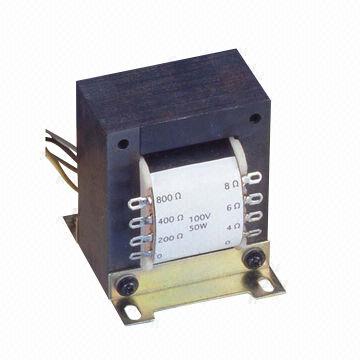 Audio Line Matching Transformer, 40Hz to 20kHz Frequency Response, +/-1 ...