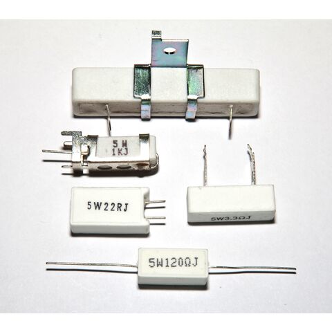 Cement Wirewound Resistor with up to 10W Rated Power, Cement Resistor ...