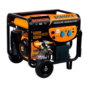 Buy Wholesale China Gasoline Engine Power Generator With 6kva/6.5kva ...