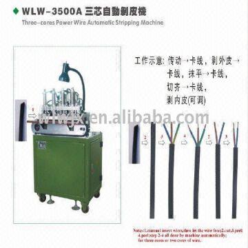 Buy Wholesale China Three-cores Power Wire Automatic Stripping Machine ...