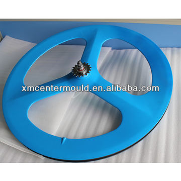 Colored Bicycle Rims 70mm Depth Clincher Wheelsets 700c Track Bike ...