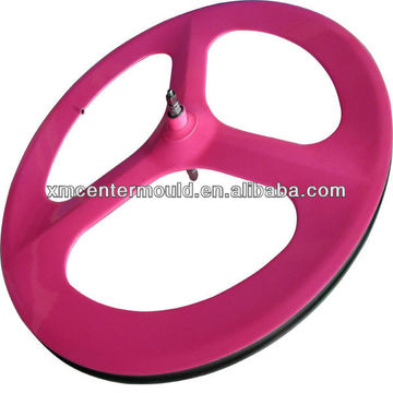 Buy Wholesale China Hot Pink Colored Tri-spoke Wheelset 700c Racing ...