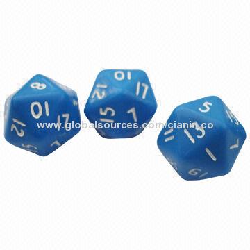 Buy Wholesale China 16-facet Dice With Number Engraved & 16-facet Dice ...