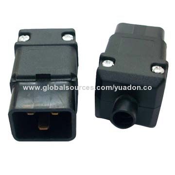 Buy Wholesale China Ice C20 Power Plug With Ce Mark, 250v Rated Voltage ...