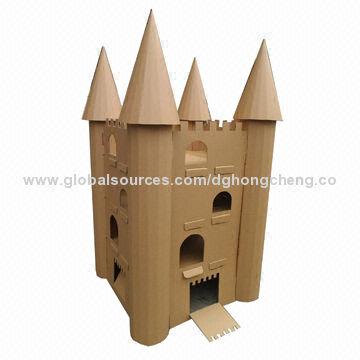 Cardboard Castle For Pets, Customized Designs Accepted | Global Sources
