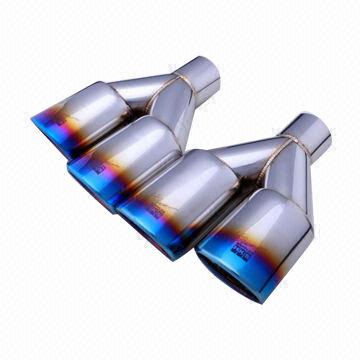 Buy Wholesale China Vehicle Exhaust Pipe, Color Muffler Tips & Vehicle ...