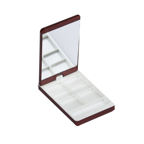 Empty Compact Plastic Powder Container for Eye Shadow, Empty Compact ...