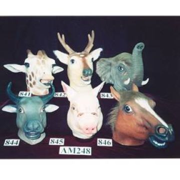 Buy Wholesale Hong Kong SAR Rubber Animal Mask & Rubber Animal Mask ...
