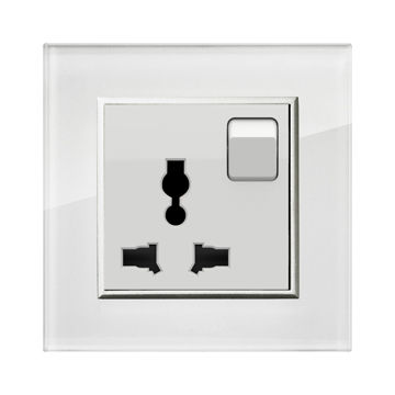 Buy Wholesale China Universal Socket With Switch, Tempered Glass And ...