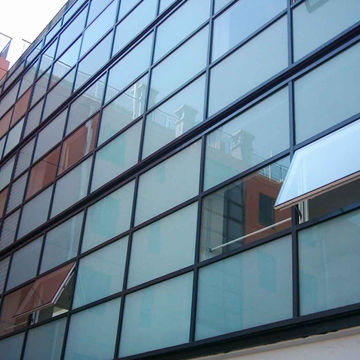 Buy Wholesale China Tinted Glass Invisible Aluminum Frame Low-e Double ...