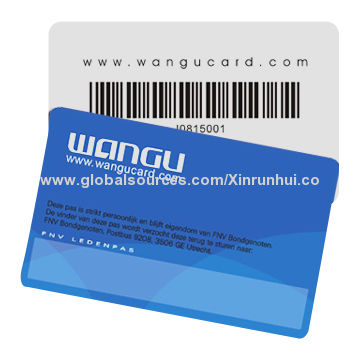 Buy Wholesale China Cr-80 Member Loyalty Barcode Card & Barcode Card at ...