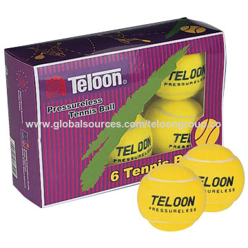 Pressureless Tennis Ball, Woven Felt from TTI, Pressureless Tennis Ball ...