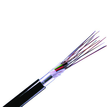 Overhead Fiber-optic Cable, Sm G652d Fiber Style/pbt Loose Tube, Pe ...