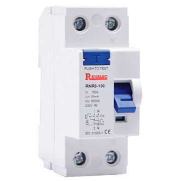 Earth leakage circuit breaker/residual current device, RCD, ELCB, RCCB ...
