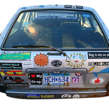 Bulk Buy China Wholesale Bumper Car Sticker from Beijing Shiny ...