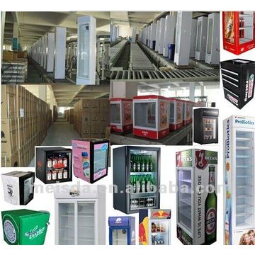 Buy Wholesale China 68l Mini Fridges, Upright Display Refrigerator ...